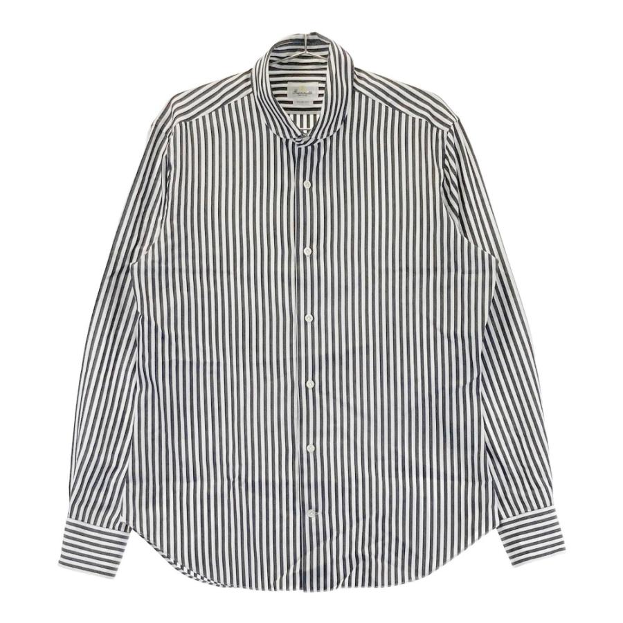 GIANNETTO ジャンネット 長袖シャツ ストライプ柄 ホワイト系 41 メンズ : ブランド古着ストスト - 通販 - Yahoo!ショッピング