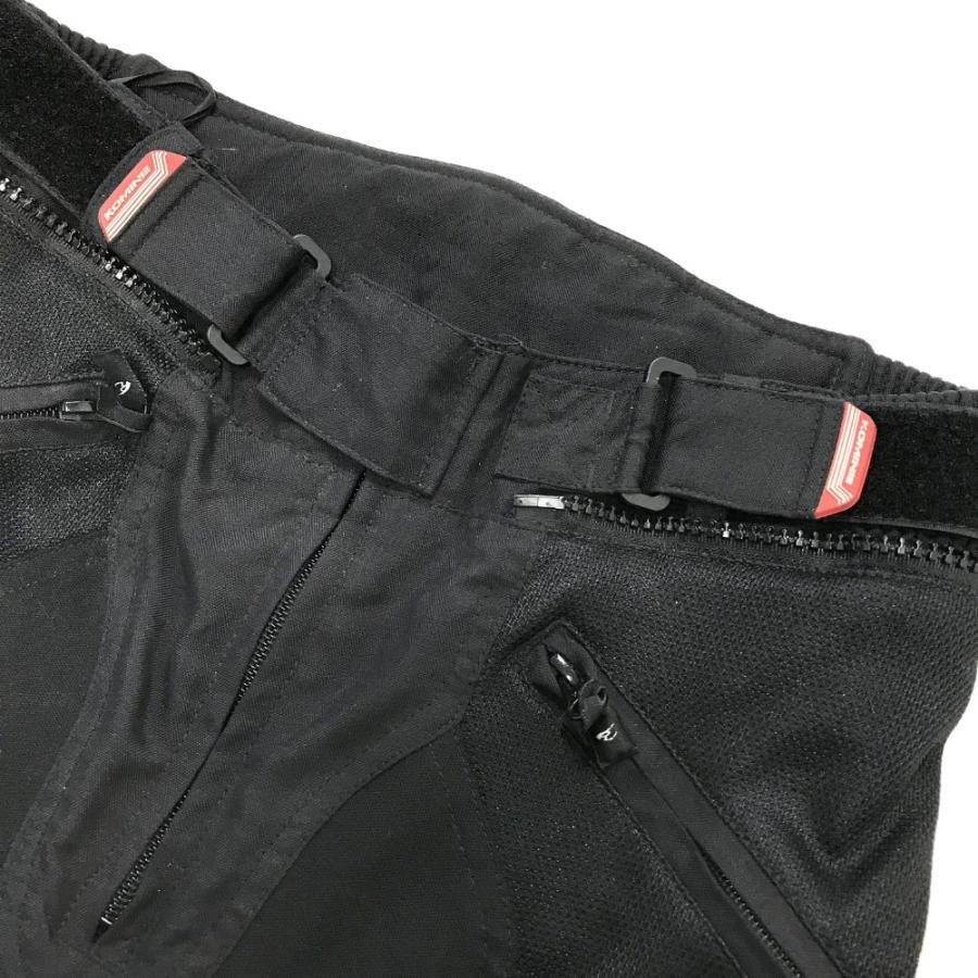 コミネ KOMINE PK-717 スポーツライディングレザーメッシュパンツ ブラック系 M バイクウェア メンズ : ブランド古着ストスト - 通販 - Yahoo!ショッピング