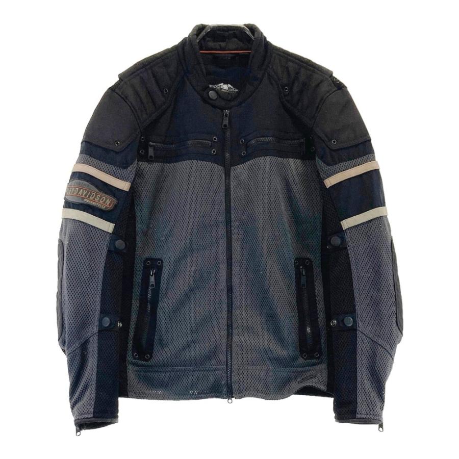 Harley Davidson（ハーレー・ダビッドソン） 97211-17VM メッシュ ライディングジャケット ブラック系 M バイクウェア ...