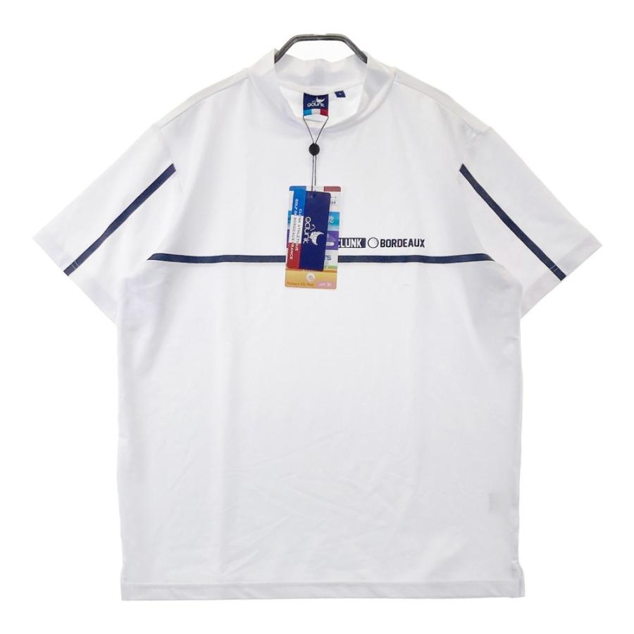 【新品】CLUNK クランク ハイネック 半袖Tシャツ メッシュ ホワイト系 L ゴルフウェア メンズ : ブランド古着ストスト - 通販 ...