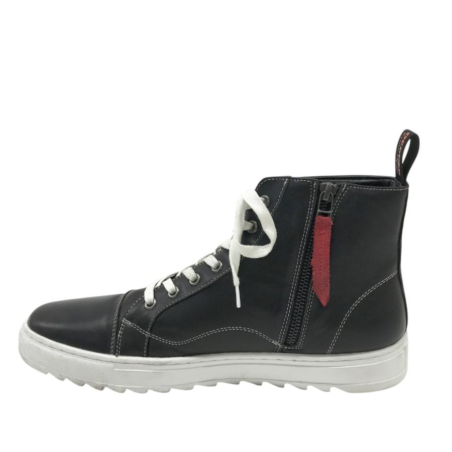 DEGNER デグナー HS-B14 レザー スニーカー ブラック系 28.0 バイクウェア メンズ : ブランド古着ストスト - 通販 - Yahoo!ショッピング