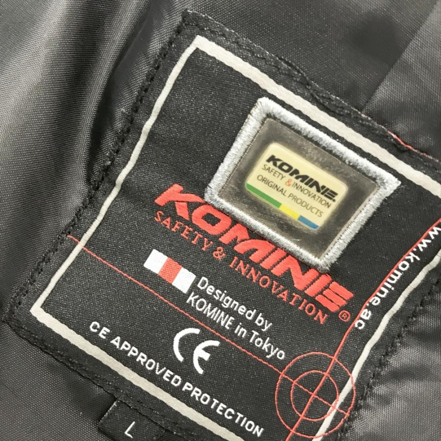 KOMINE コミネ JK-603 プロテクトウインタージャケット ブラック系 L バイクウェア メンズ : ブランド古着ストスト - 通販 - Yahoo!ショッピング