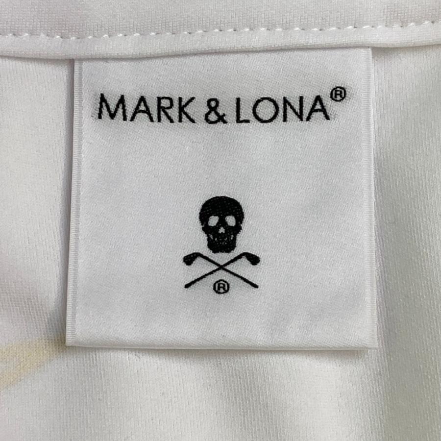 MARK&LONA マークアンドロナ ハーフジップ 長袖Tシャツ ホワイト系 38 ゴルフウェア レディース : ブランド古着ストスト - 通販 - Yahoo!ショッピング