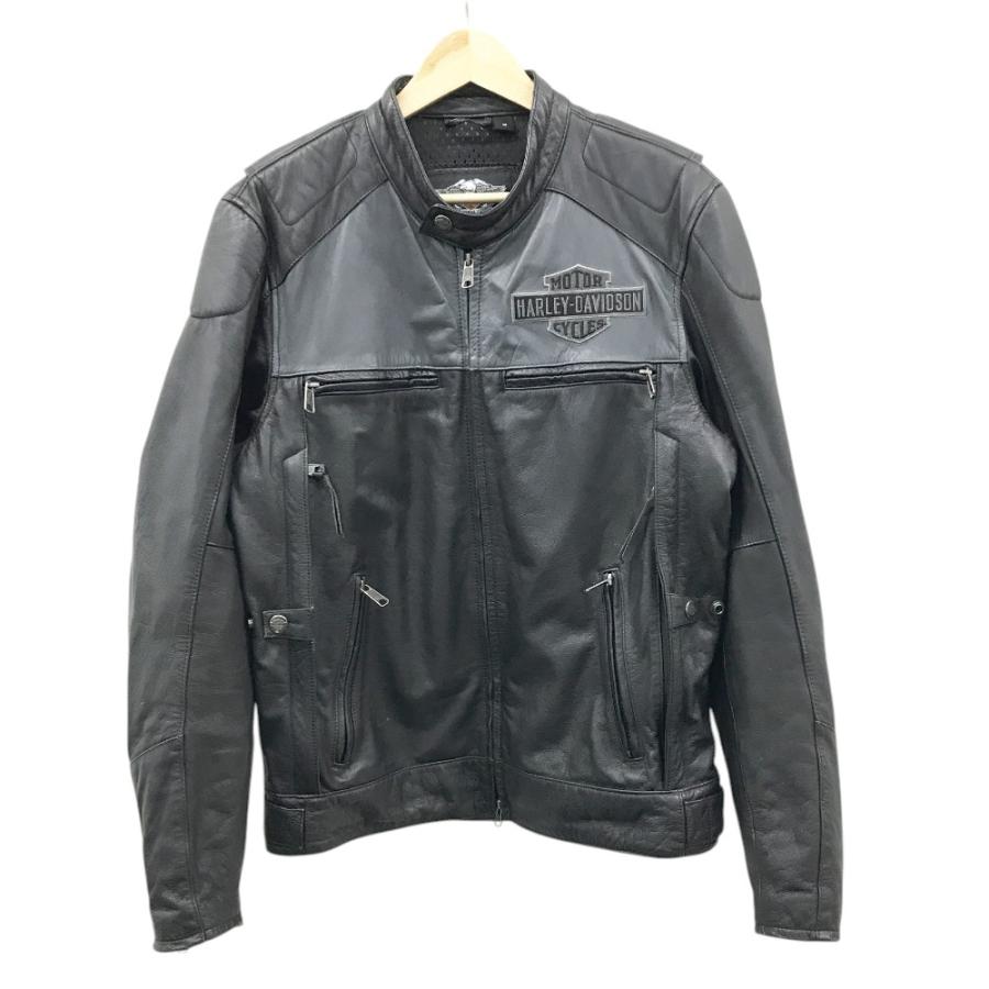 HARLEY DAVIDSON ハーレーダビッドソン 98119-17VM Votary レザージャケット ブラック系 M バイクウェア ...