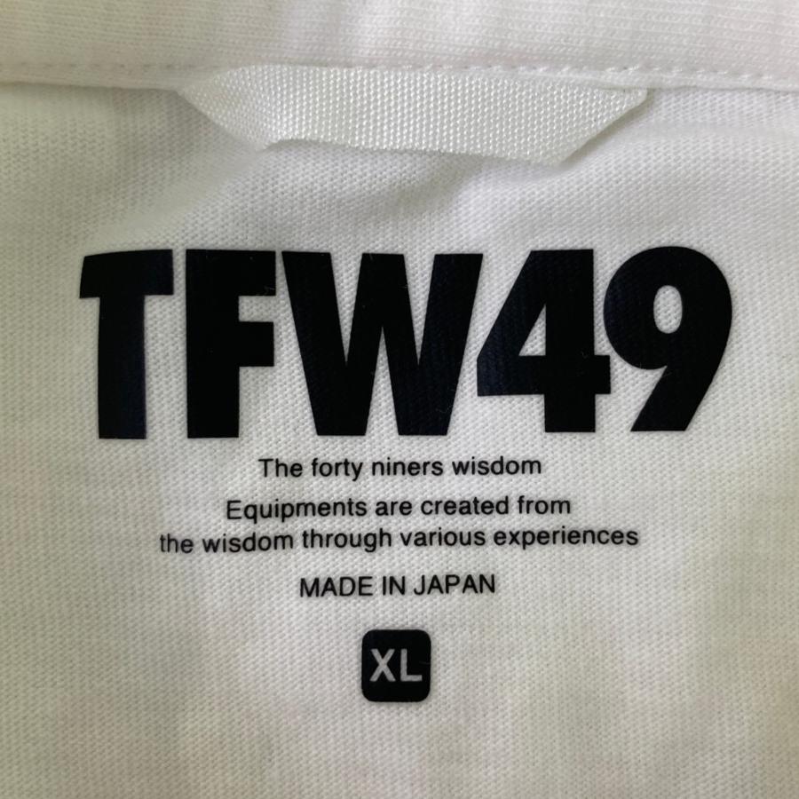 TFW49 ティーエフダブリューフォーティーナイン T102310019 モックネック長袖Tシャツ ホワイト系 XL ゴルフウェア メンズ : ブランド古着ストスト - 通販 - Yahoo ...