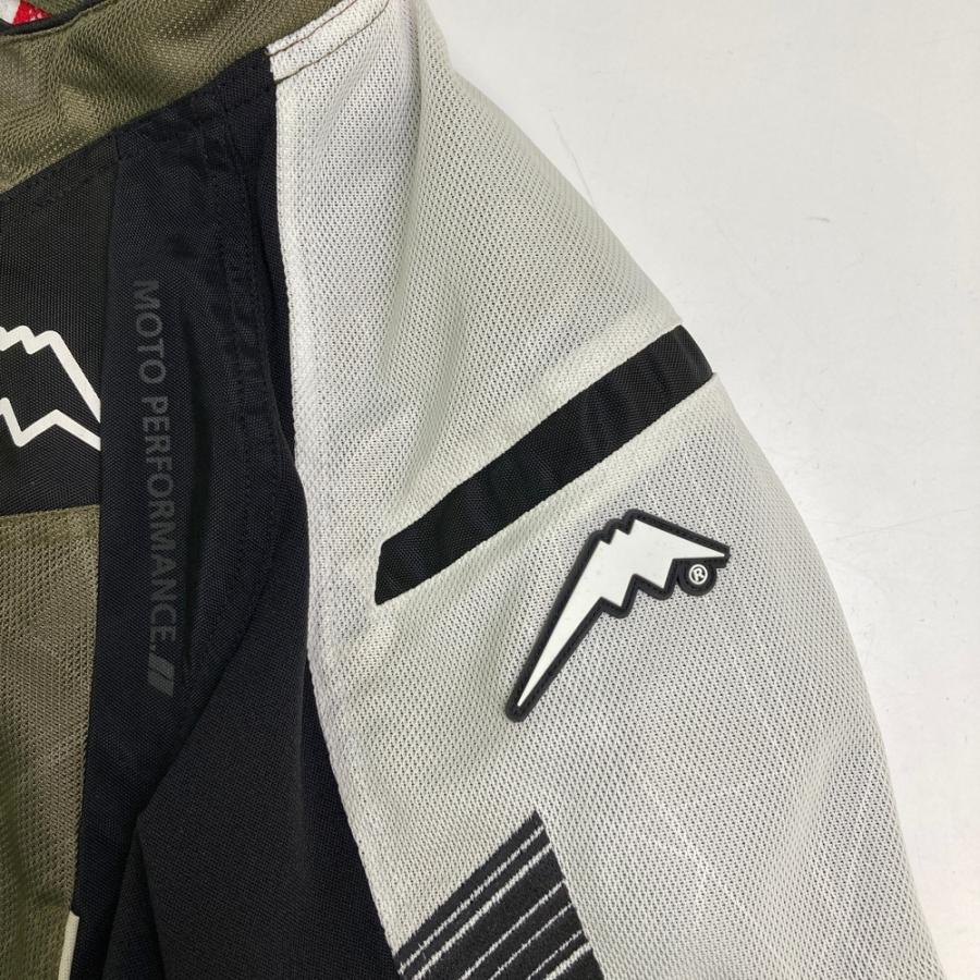 KUSHITANI クシタニ K-2401 エアーコンテンドジャケット カーキ系 LL バイクウェア メンズ : ブランド古着ストスト - 通販 - Yahoo!ショッピング