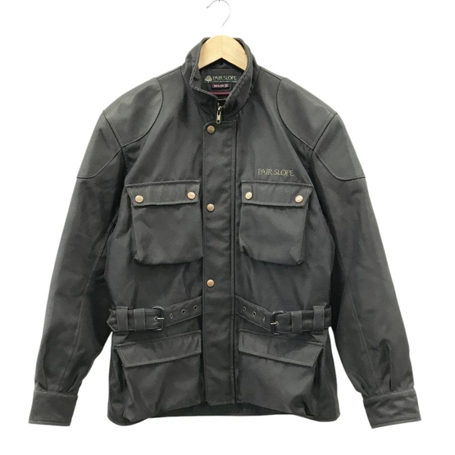 PAIR SLOPE ペアスロープ ナイロンジャケット ツーリングコート カーキ系 M バイクウェア メンズ : ブランド古着ストスト - 通販 - Yahoo!ショッピング