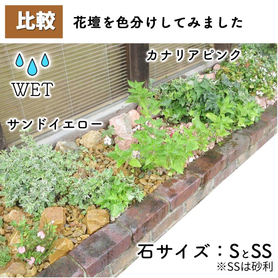ブランド登録なし 庭石 ロックガーデン 石 割栗石 カナリアピンク L 110kg (22kgx5箱) ガーデニング ガーデンロック クラッシュロック ドライガーデン 栗石 みかも石 : 石材 ...