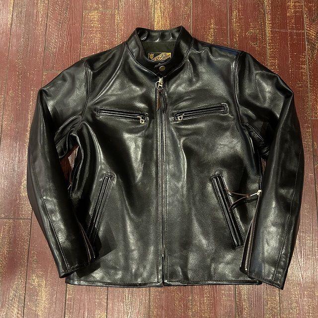ワイツーレザー ホースハイドシングルライダースジャケット PR−64 [PR-64] (SIZE44) : ステュードベーカーウェブショップ - 通販 - Yahoo!ショッピング