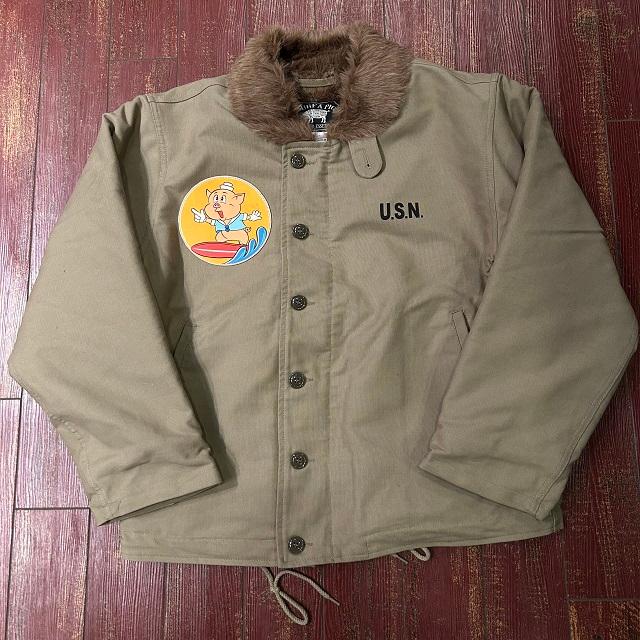 SURF A PIG（サーフ ア ピッグ） N-1デッキジャケット SJー10 [SJ-10] : ステュードベーカーウェブショップ - 通販 - Yahoo!ショッピング
