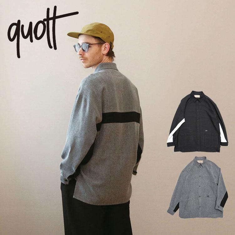 quolt（クオルト） 切り替え 長袖 シャツ TW-DUKE SHIRTS シャツ