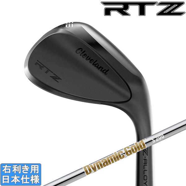 Cleveland Golf クリーブランド 2025 RTZ ブラックサテン ウェッジ (DynamicGold HT) : ゴルフスタジオ ...