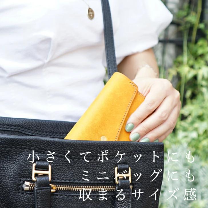 カードが立つ/小銭が広がる」小さい長財布 stand up wallet GA カードが立つ/小銭が広がる」小さい長財布 stand up wallet GA