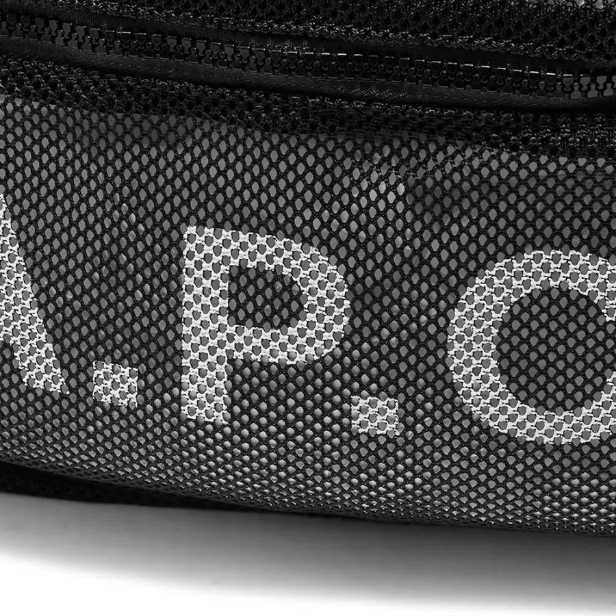 A.P.C. REBOUND LOGO BACKPACK アーペーセー リバウンド ロゴ バックパック 黒 ブラック :M62144-BLACK:スタディーモデル StudyModel ...