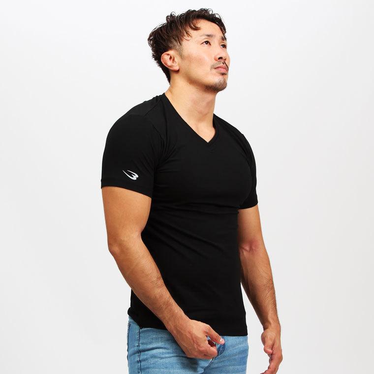 BODYMAKER ボディメーカー ベーシックTシャツハーフスリーブVネック トレーニングウエア スポーツ 運動 フィットネス エクササイズ 追跡 メール便送料無料 : Stuffinヤフー ...
