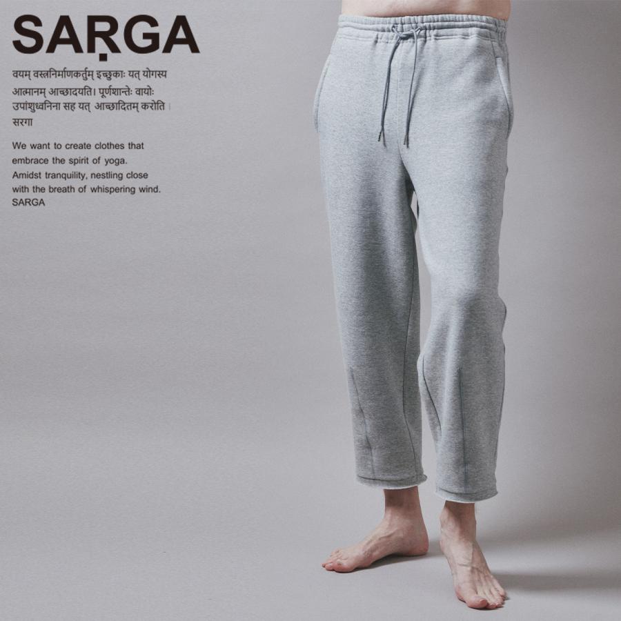 サルガ ヨガウェア ボトムス CUT OFF SWEAT PANTS SA242-JP056 2024AW 秋 冬 10分丈 スポーツウェア メンズ ユニセックス ヨガパンツ 送料無料 ...