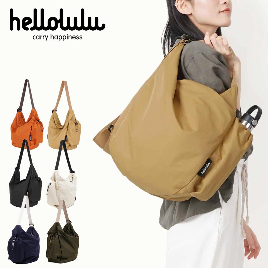hellolulu（ハロルル） REESE ショルダーバッグ 7500500 ボトルホルダー付き 2023FW 男女兼用 大容量 撥水加工 3way エコ素材 送料無料 : スタイルデポ ...