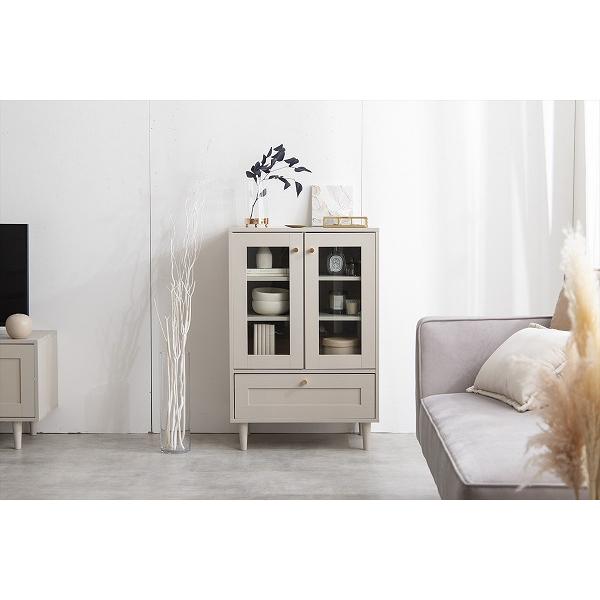 Calan ガラスキャビネット【幅60cm】 : EYL公式ストア - 通販 - Yahoo!ショッピング