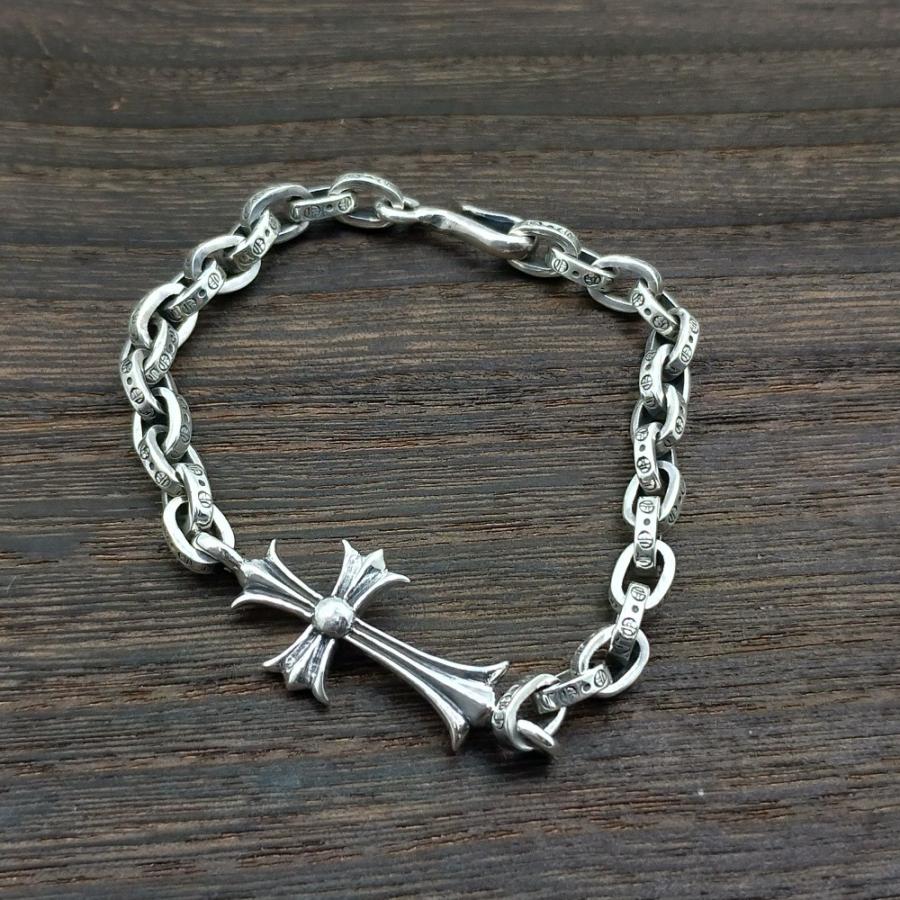 シルバー 925 ペーパーチェーン クロス ブレスレット 19g スターリングシルバー s925 純銀 : スタイルプラス - 通販 - Yahoo!ショッピング