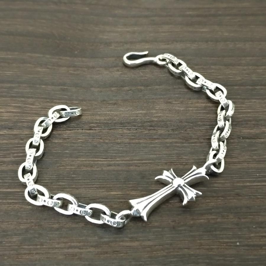 シルバー 925 ペーパーチェーン クロス ブレスレット 19g スターリングシルバー s925 純銀 :GAAS-005:スタイルプラス - 通販 - Yahoo!ショッピング