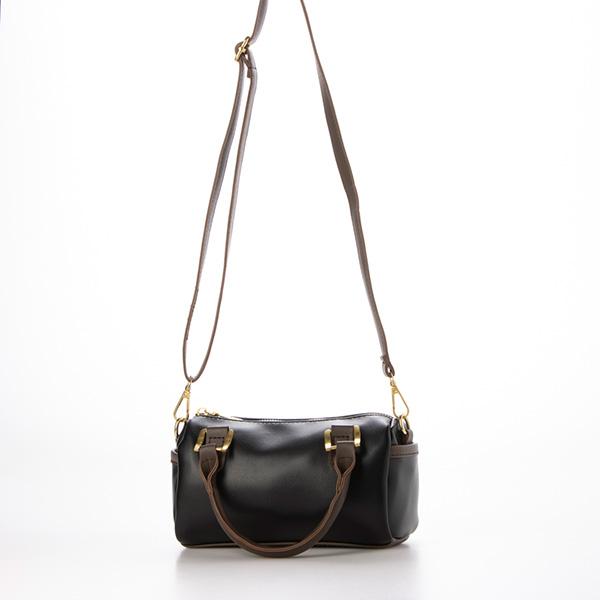 STYLEBLOCK ハンドバッグ ショルダーバッグ 2WAY ミニ 小さい 斜めがけ 肩掛け レザー調 ボストン型 鞄 レディース : STYLEBLOCK(スタイルブロック) - 通販 ...