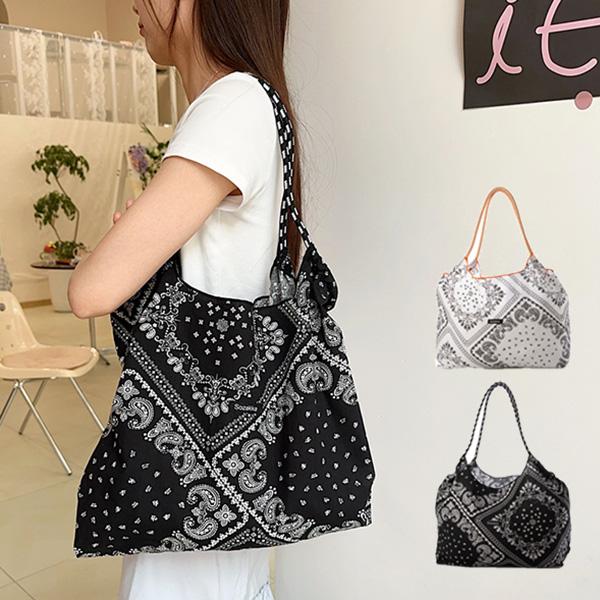 STYLEBLOCK（スタイルブロック） トートバッグ 布 ペイズリー柄 A4 大きい 肩掛け バッグ 鞄 レディース : パーティードレス Style Block - 通販 - Yahoo ...