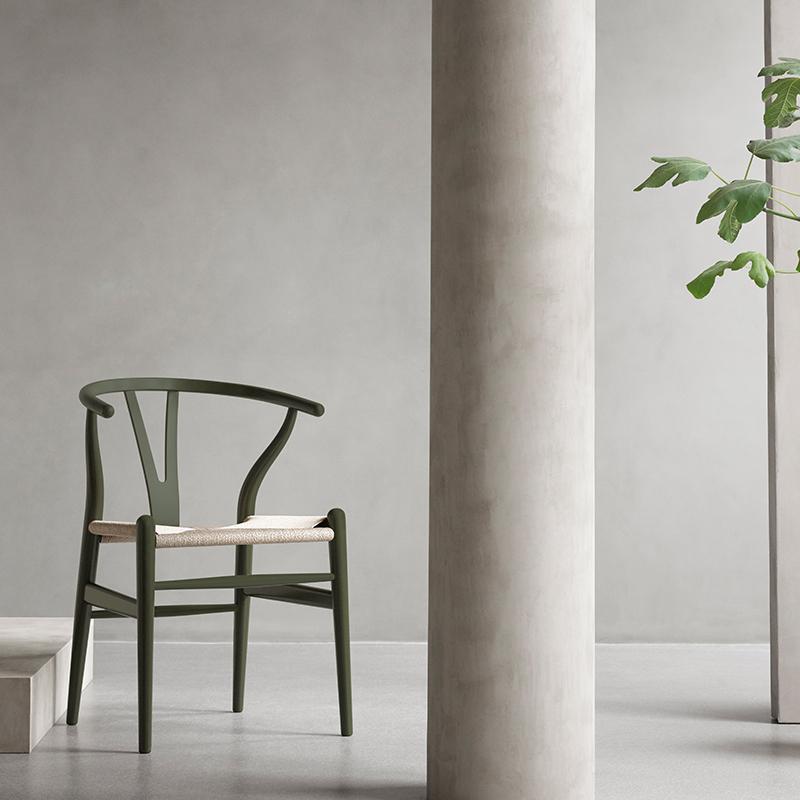 Carl Hansen ＆ Son（カール・ハンセン＆サン） Yチェア CH24 ビーチ ソフト SEAWEED ナチュラル ペーパーコード ...
