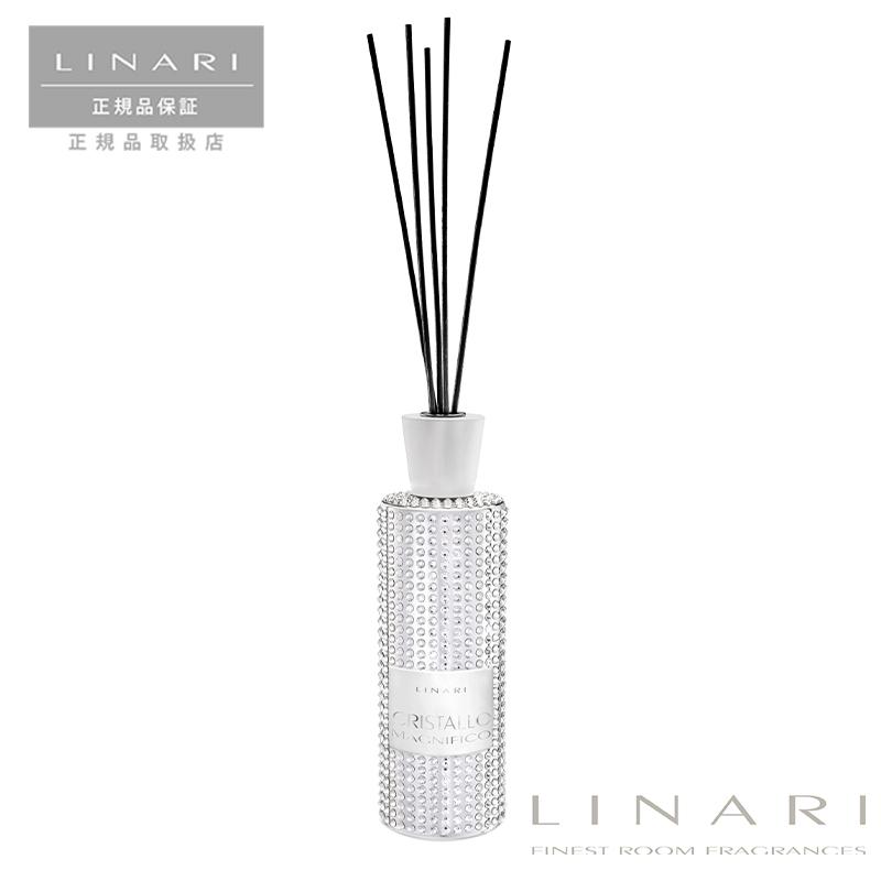 リナーリ LINARI リードディフューザー スワロフスキー CRISTALLO MAGNIFICO 500ml CALLA カラー ...