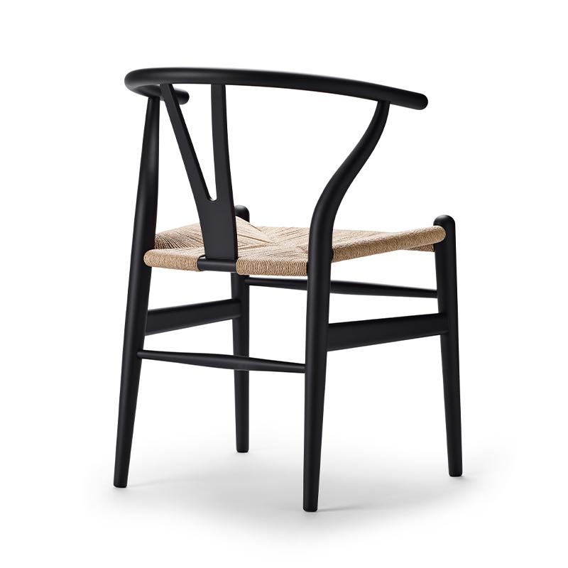 Carl Hansen ＆ Son yチェア CH24 ビーチ ソフト BLACK ナチュラル ペーパーコード カールハンセン & サン Yチェア ダイニングチェア【正規取扱販売店 ...