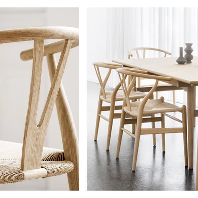 Carl Hansen ＆ Son yチェア CH24 ビーチ ソフト BLACK ナチュラル ペーパーコード カールハンセン & サン Yチェア ダイニングチェア【正規取扱販売店 ...