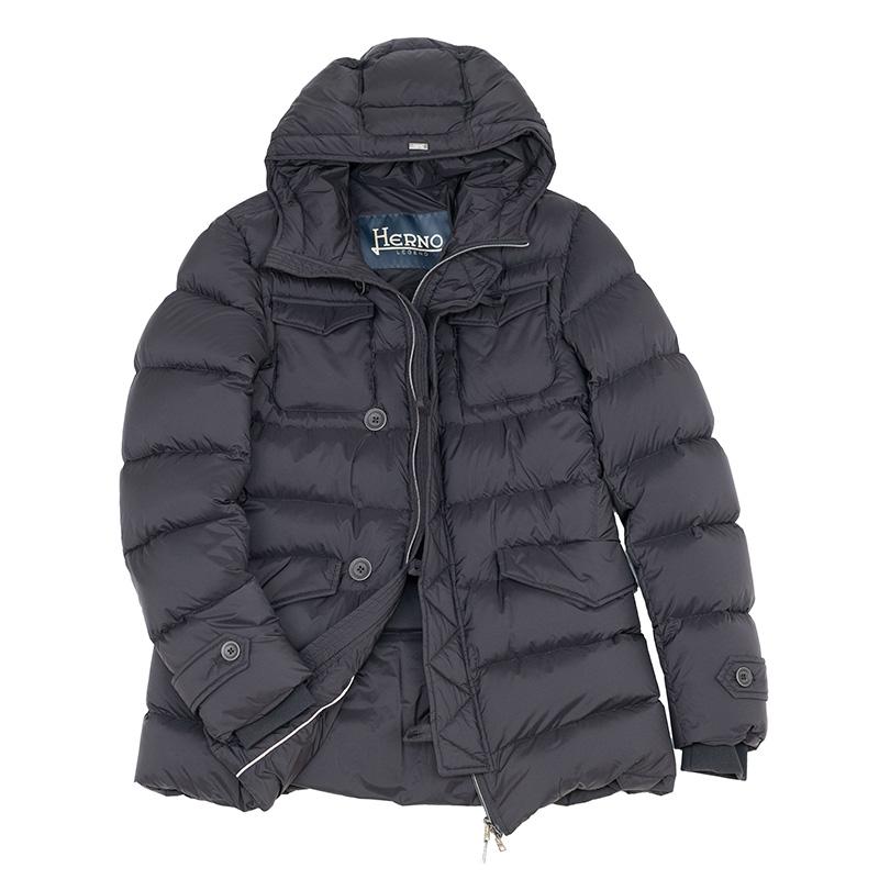 HERNO HERNO/ヘルノ L'ESKIMO 超軽量 ブラック フーデット ダウンジャケット : Style Edition Yahoo!店 - 通販 - Yahoo!ショッピング