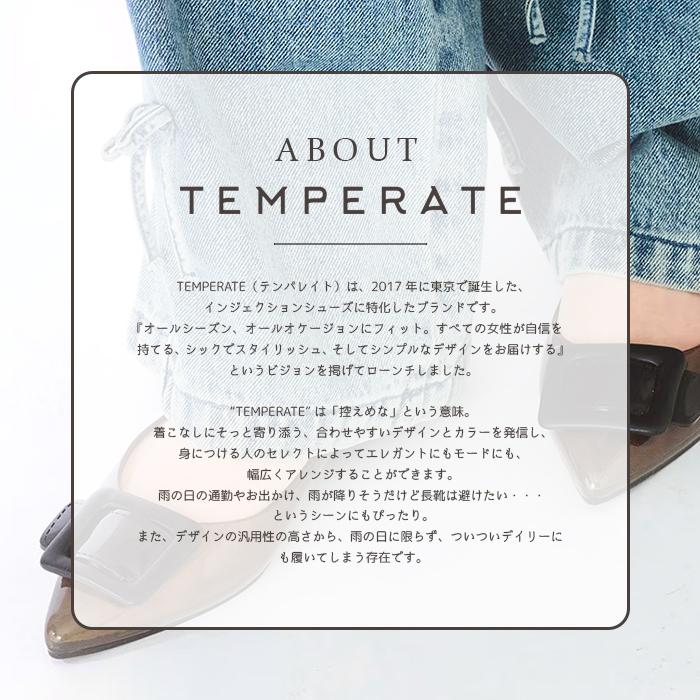 TEMPERATE（テンパレイト） レイン シューズ 雨の日 ポインテッドパンプス 晴雨兼用 レディース 靴 小粒パール 防水 デイリー 通勤 通学 爆買 イベント : styleism ...
