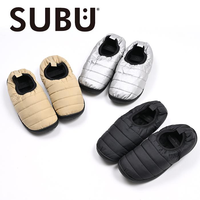 SUBU スブ パッカブル PACKBLE おしゃれ 外履き 起毛 暖かい 防寒 撥水 冬 靴 ブラック アウトドア キャンプ 男女兼用 : styleism スタイルイズム - 通販 ...