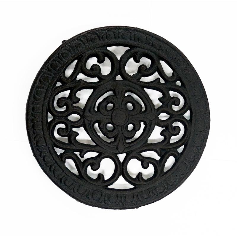 DULTON 鉄製鍋敷き 丸/小 ROUND TRIVET アンティークブラック/ダルトン/アイアン/鍋やスキレットをそのまま食卓へ/なべしき : スタイルマーケットYahoo!ショップ ...
