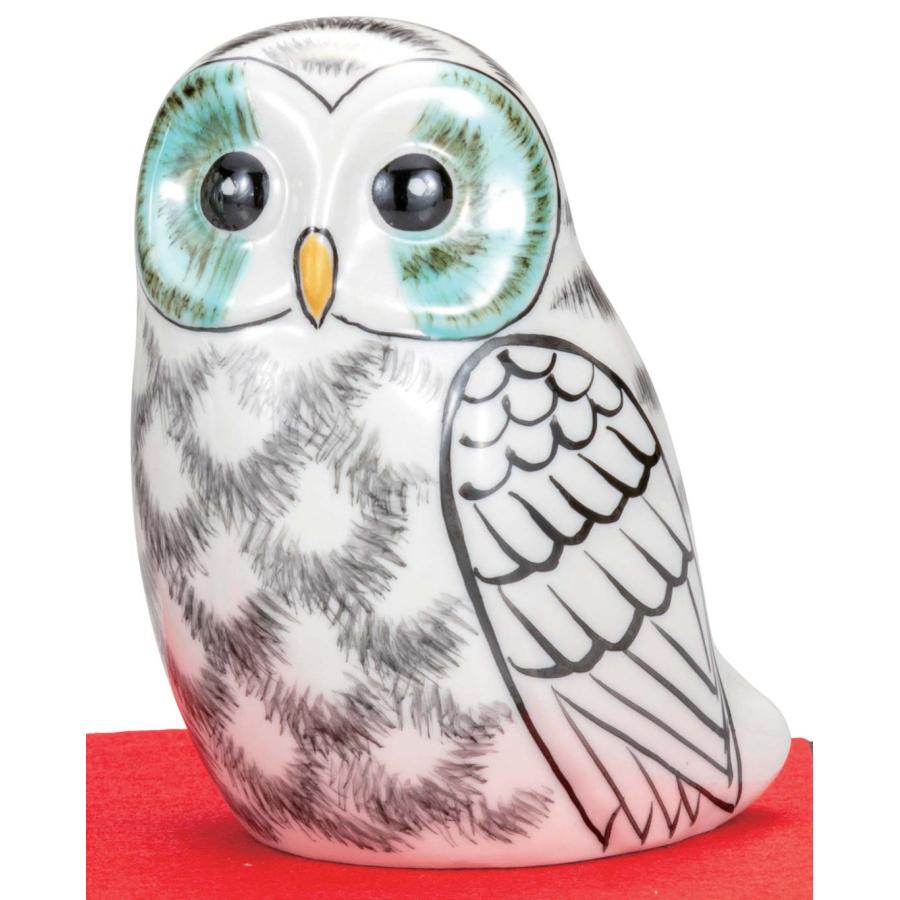 日本の伝統工芸品【九谷焼】 3.3号ペアふくろう 白 台・敷物・立札付 (K8-1581) : k8-1581 : 九谷焼 STYLeNCE スタイレンス - 通販 - Yahoo!ショッピング