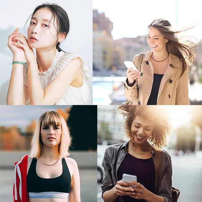 COREFORCE LOOP コアフォースループ ステンレスモデル 70cm CFL70 SUS316 フェライト磁石 サマコバ磁石 男女兼用 腰痛 ひざ痛 肩こり :CFL70-SUS:腕 ...