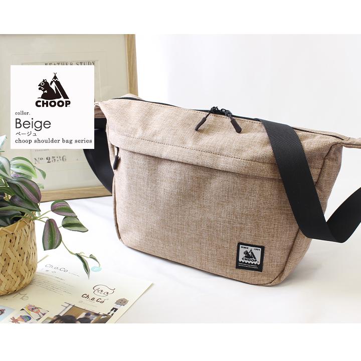 CHOOP 【映画・ドラマ使用】choop シュープ ショルダーバッグ レディース 斜めがけ 軽い Lサイズ 大きめ 大容量 撥水カジュアル アウトドア : スタイルオンバッグ - 通販 ...