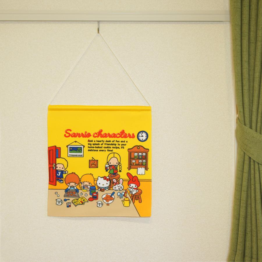 タペストリー インテリア 壁掛け小物 タオルタペストリー サンリオ レトロ70年代 33×33cm 日本製 : styletown - 通販 - Yahoo!ショッピング
