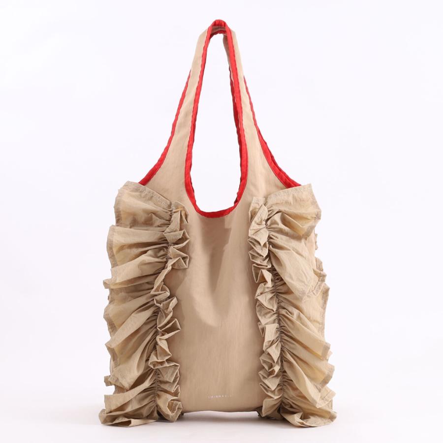 SMIR NASLI SMIL NASRI サミールナスリ 24122-11012 配色 フリルトートバッグ A4対応 : STYLE WEB DIRECT - 通販 - Yahoo!ショッピング