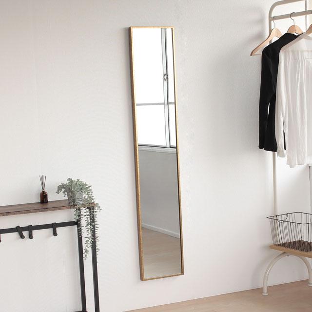 スタンドミラー 全身姿見 枠はレトロな柄 ゴールド 壁掛けもできます 23-565 : インテリアスペースナルミYahoo!店 - 通販 - Yahoo!ショッピング