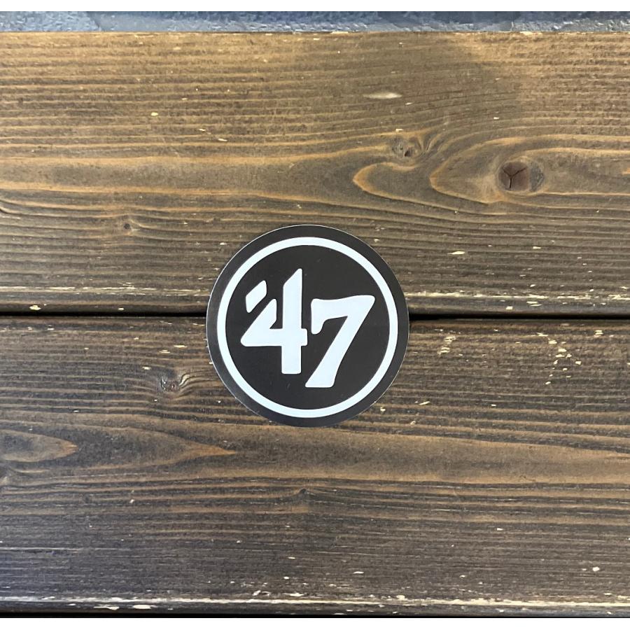 47ステッカー Sサイズ 47 BRAND STICKER フォーティーセブン : 47sticker : スアヴトライブヤフーショップ ...