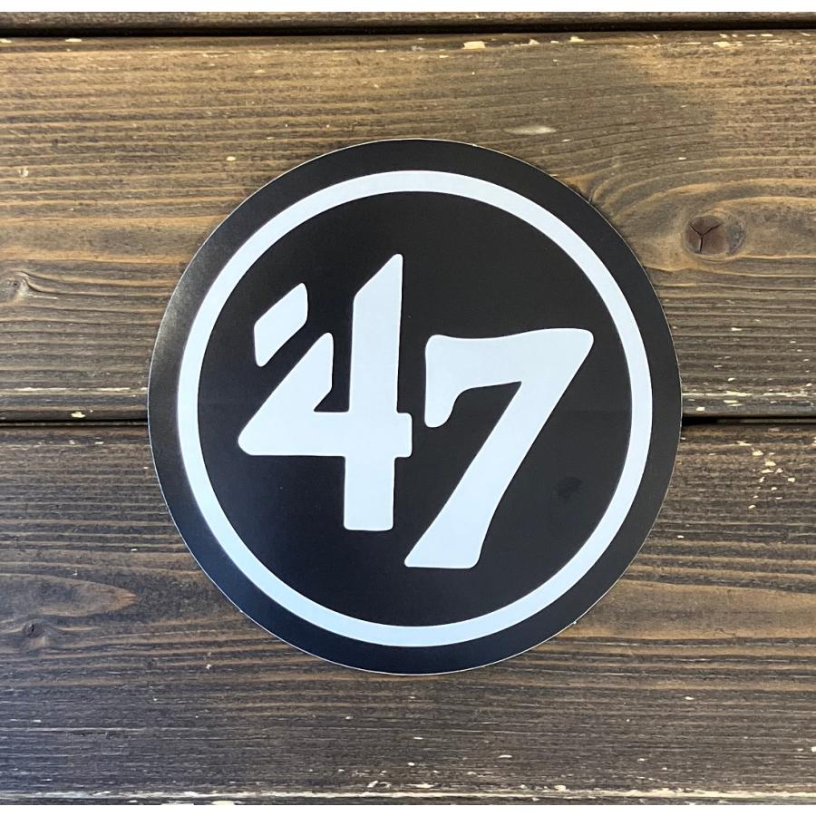 47（フォーティーセブン） 47ステッカー Lサイズ 47 BRAND STICKER : スアヴトライブヤフーショップ - 通販 ...