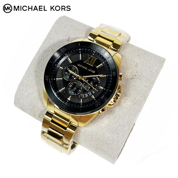 MICHAEL KORS MENS マイケルコース メンズ 腕時計 時計 ブリッケン ゴールド ウォッチ MK8848 GOLD 新作 新品 ...