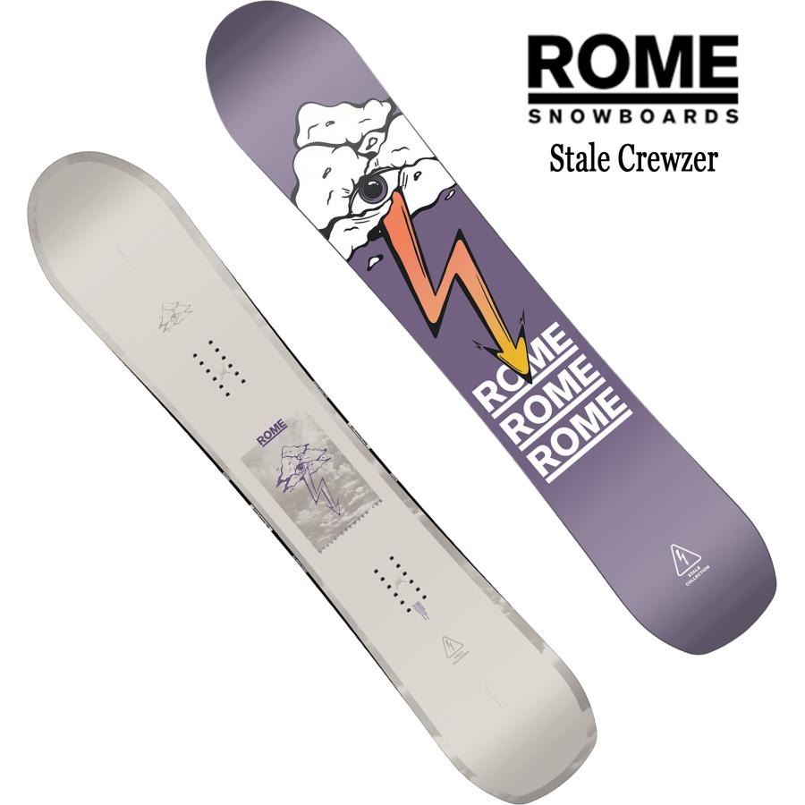 ROME SDS 2024-25モデル SNOWBOARD / Stale Crewzer 送料代引き料無料 : SUFFICE WEB ...