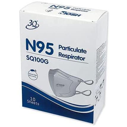 3Q N95マスク 立体型 SQ100G 10枚入 大和工場 ヤマト工場 NIOSH :tkt037:Sufula - 通販 - Yahoo!ショッピング