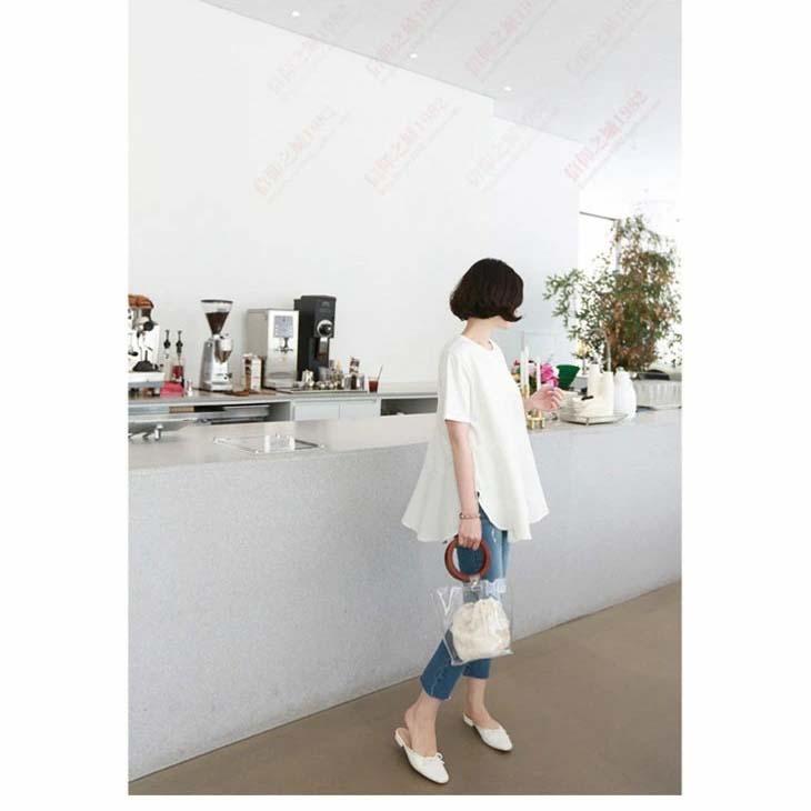 Tシャツ ブラウス 5分袖 フレア トップス 二の腕カバー 接触冷感 【lstp304-331】【即納：1-5営業日】【送料無料】ユ込2 : シュガービスケット - 通販 - Yahoo!ショッピング