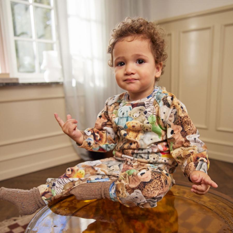 Molo Molo（モロ) Disc Teddy Friends スウェットトップ（size74〜size104) : SUGARDAYS ...