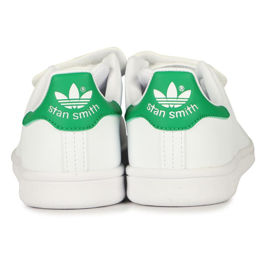adidas Originals アディダス オリジナルス スタンスミス スニーカー キッズ ベルクロ STAN SMITH CF C ...