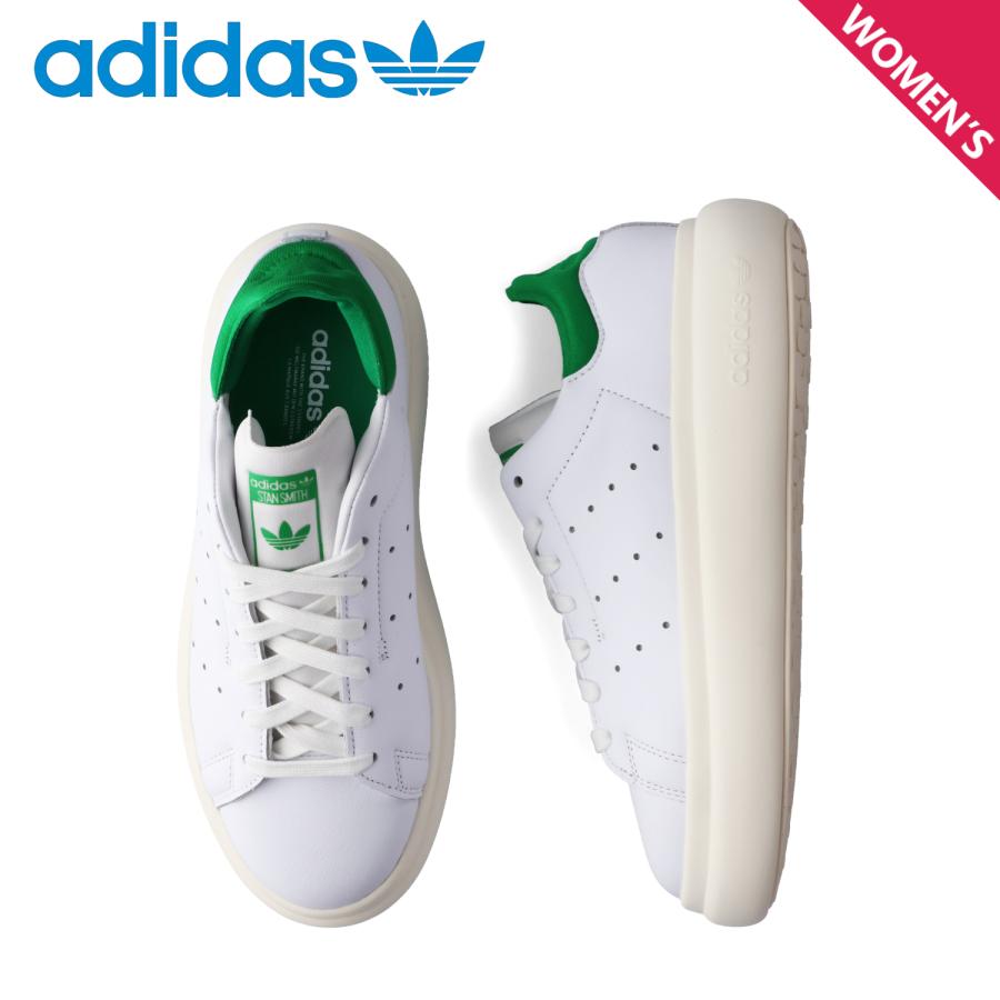adidas Originals アディダスオリジナルス スタンスミス PF スニーカー レディース 厚底 STAN SMITH ホワイト 白 ...