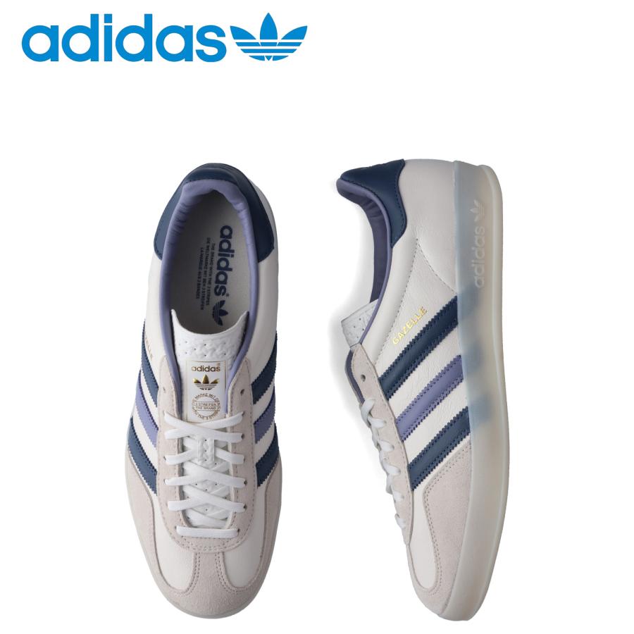 adidas Originals アディダス オリジナルス スニーカー ガゼル インドア GAZELLE メンズ ホワイト INDOOR ...